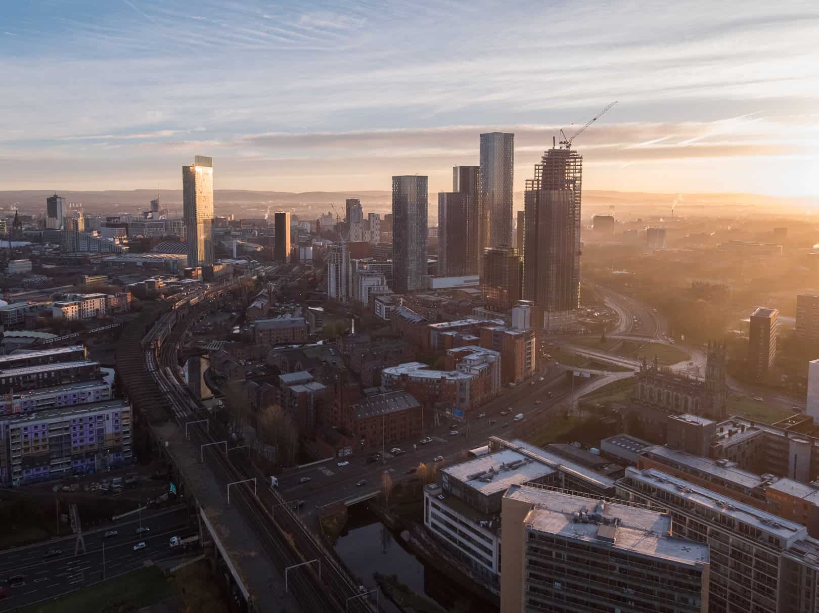 Manchest-Air is a series of stunning aerial photographs of Manchester ...